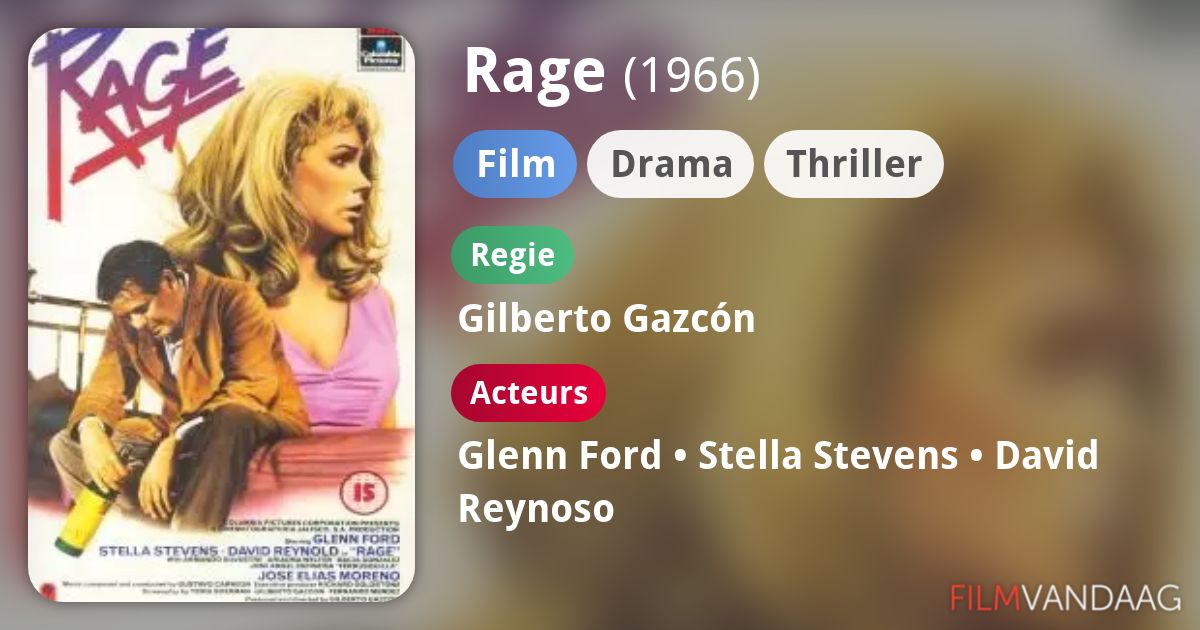Rage (film, 1966) - FilmVandaag.nl