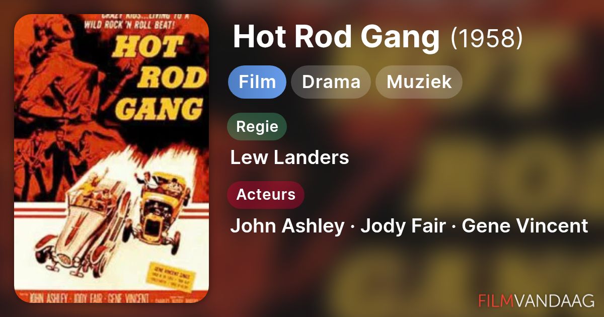 Hot Rod Gang (film, 1958) - FilmVandaag.nl