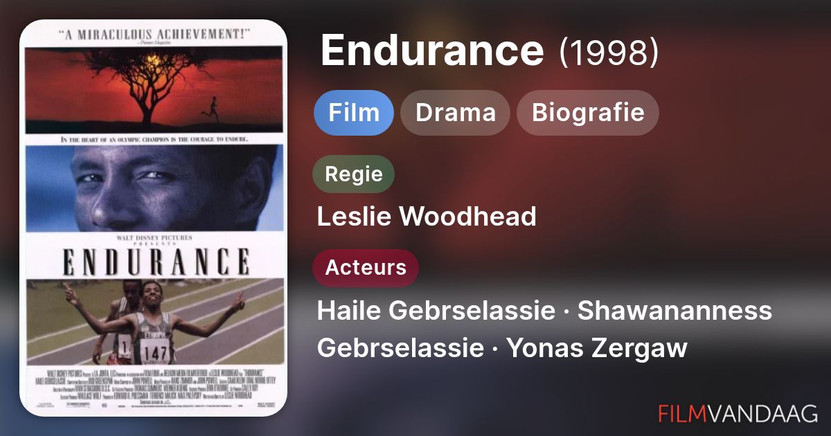 Endurance (film, 1998) - FilmVandaag.nl