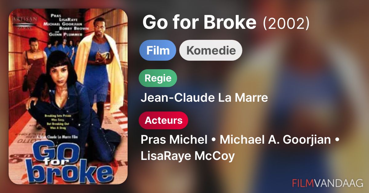 Go for Broke (film, 2002) - FilmVandaag.nl