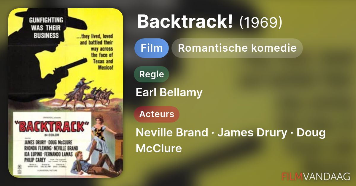 Backtrack! (film, 1969) - FilmVandaag.nl