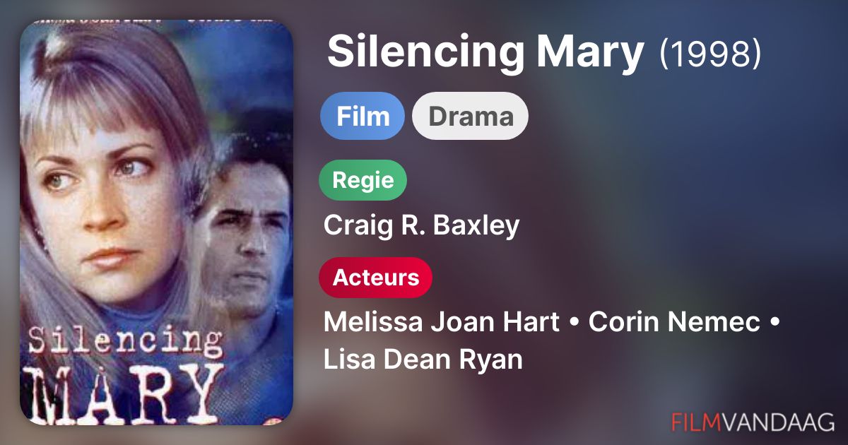 Silencing Mary (film, 1998) - FilmVandaag.nl