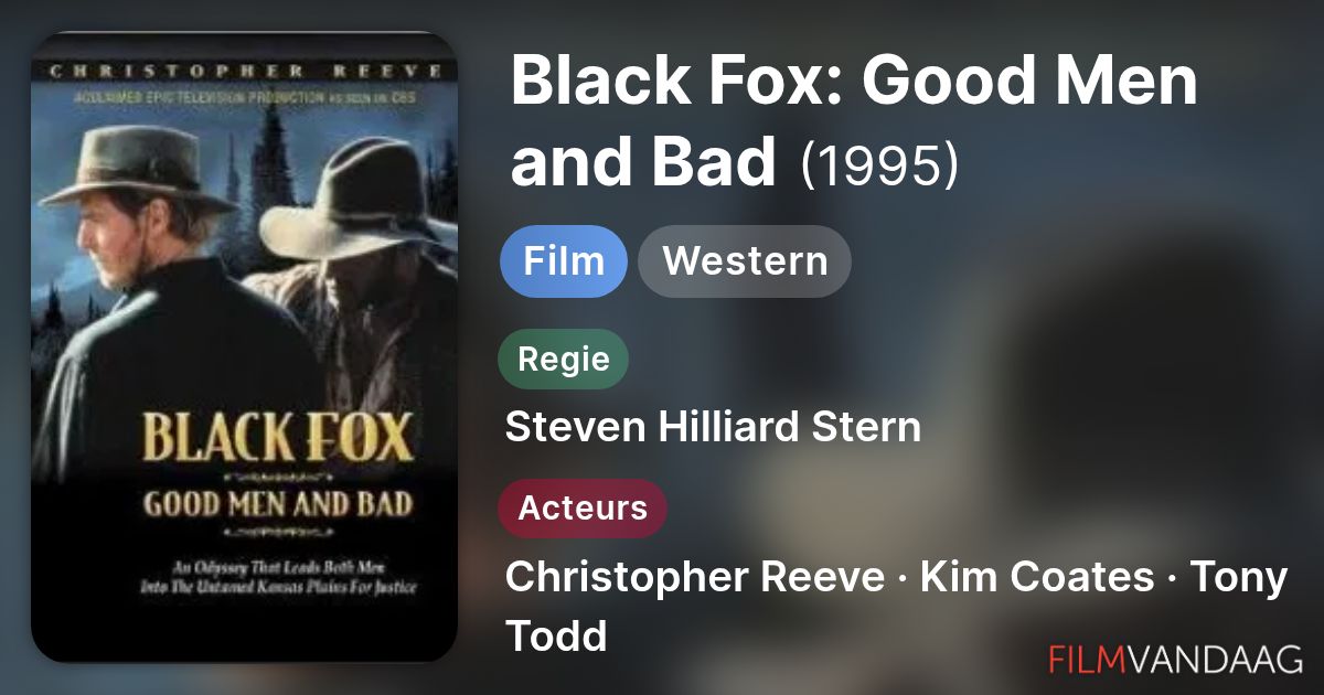 Black Fox: Good Men and Bad (film, 1995) - FilmVandaag.nl