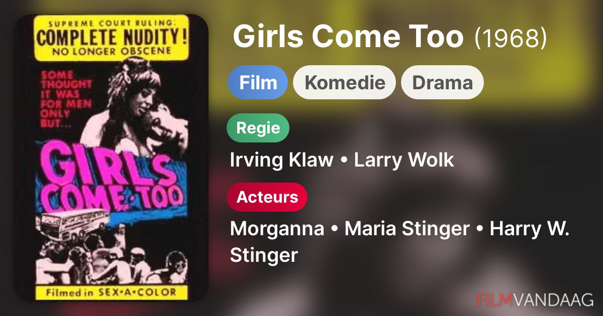Girls Come Too (film, 1968) - FilmVandaag.nl