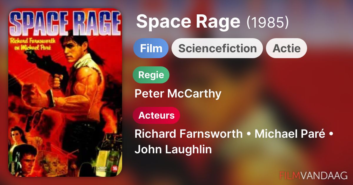 Space Rage (film, 1985) - FilmVandaag.nl