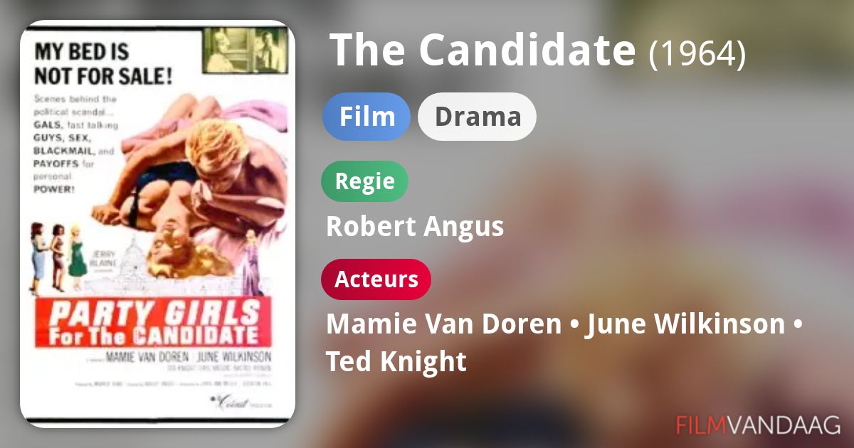 The Candidate (film, 1964) - FilmVandaag.nl