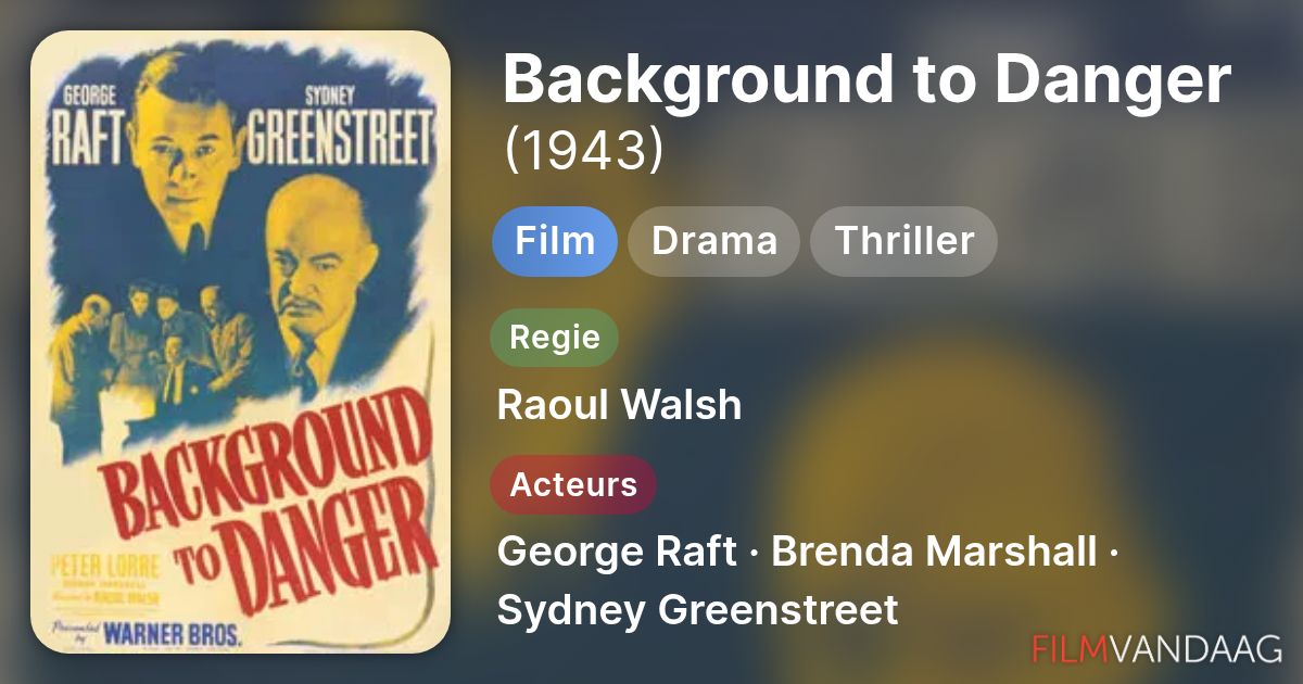 Background to Danger (film, 1943) - FilmVandaag.nl