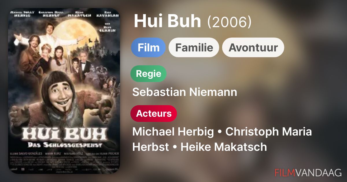 Hui Buh (film, 2006) - FilmVandaag.nl