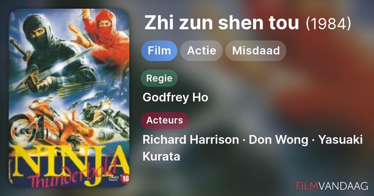 Zhi zun shen tou (film, 1984) - FilmVandaag.nl