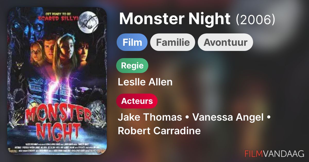 Monster Night (film, 2006) - FilmVandaag.nl