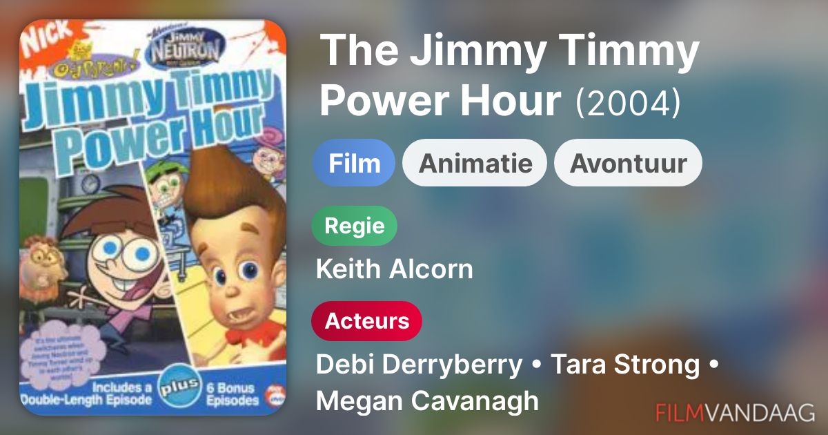 The Jimmy Timmy Power Hour (film, 2004) - FilmVandaag.nl