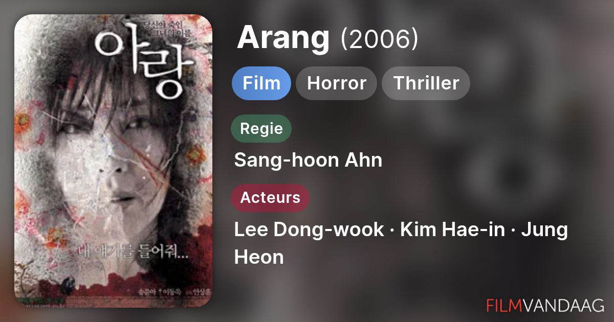 Arang (film, 2006) - FilmVandaag.nl