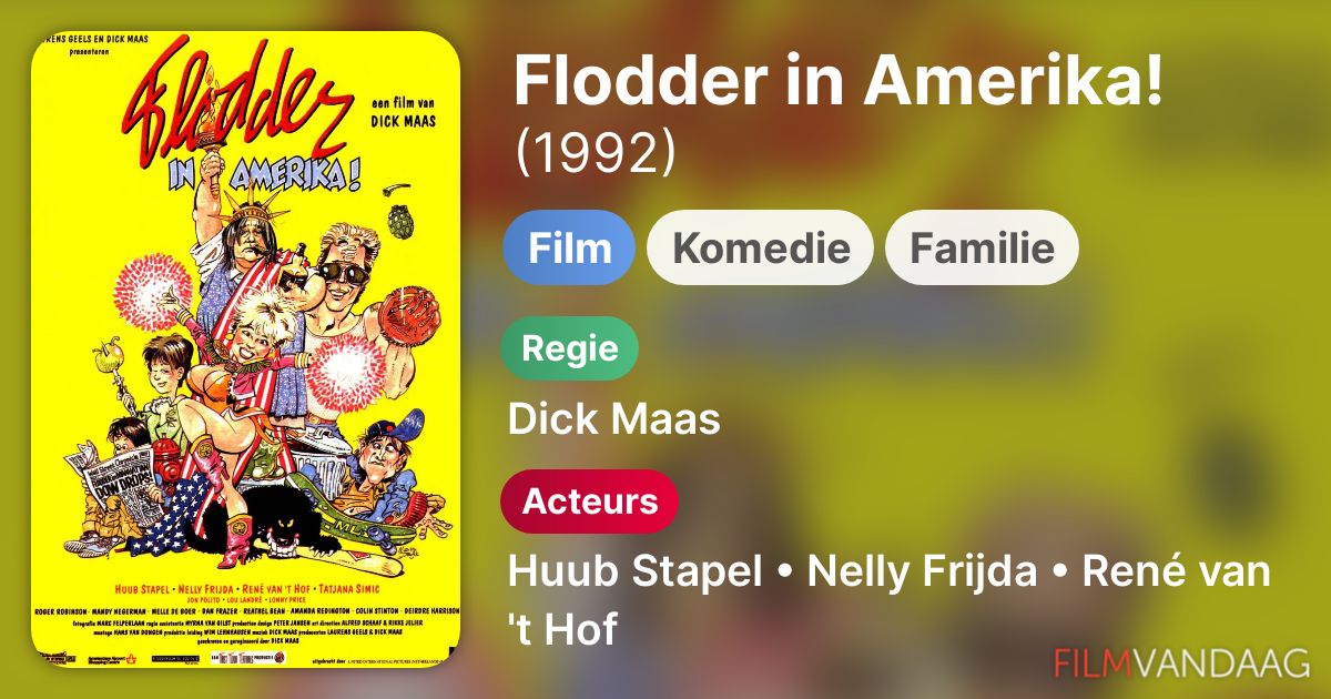 Flodder in Amerika! (film, 1992) - FilmVandaag.nl