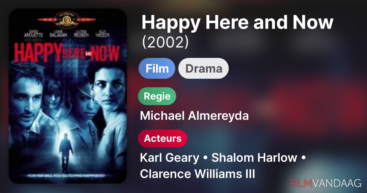 Happy Here and Now (film, 2002) - FilmVandaag.nl