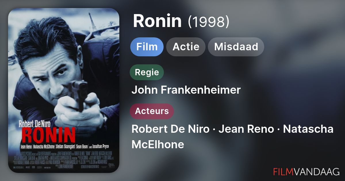 Ronin (film, 1998) - FilmVandaag.nl
