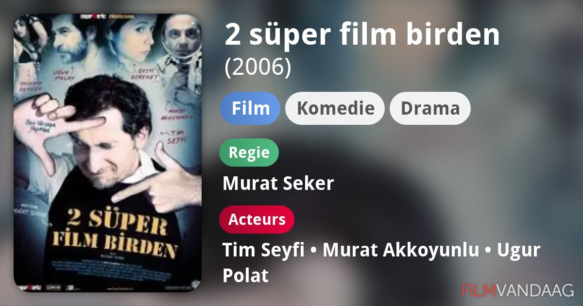 2 süper film birden (film, 2006) - FilmVandaag.nl