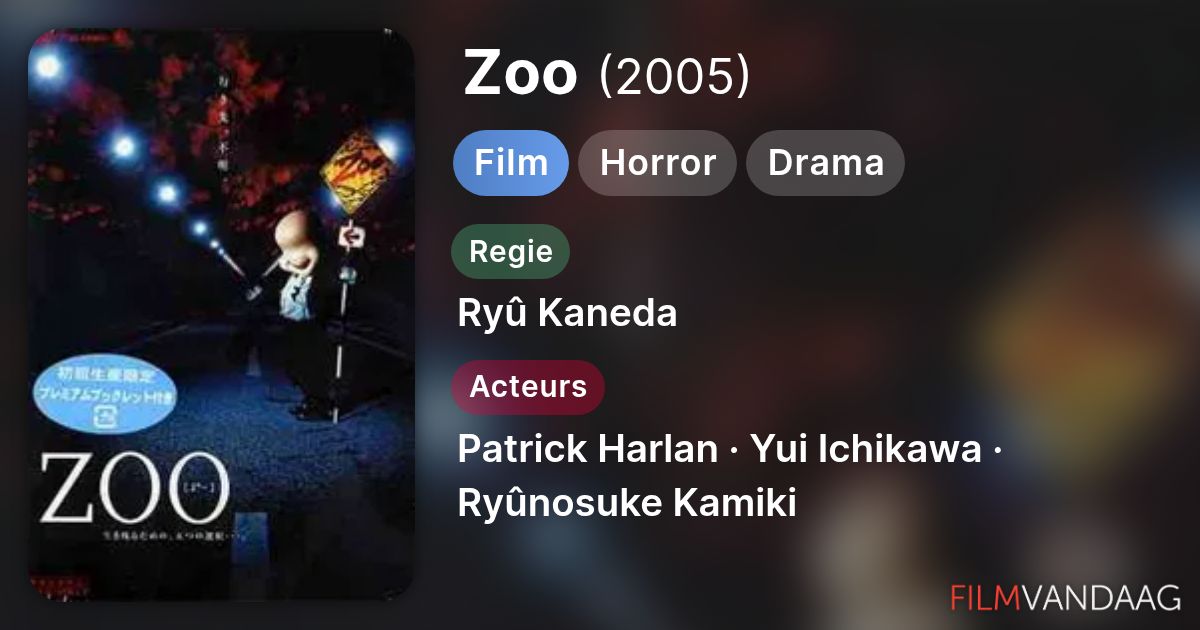 Zoo (film, 2005) - FilmVandaag.nl