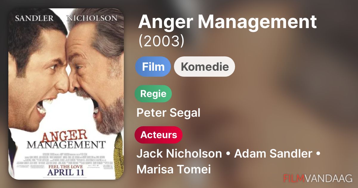 Anger Management (film, 2003) - FilmVandaag.nl