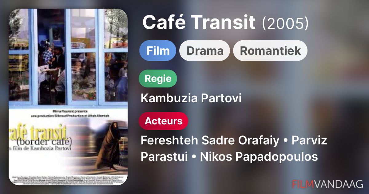 Café Transit (film, 2005) - FilmVandaag.nl