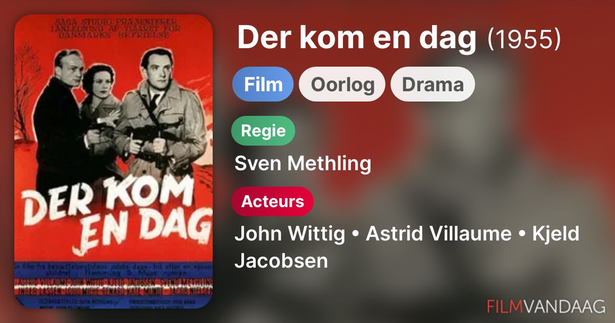 Der kom en dag (film, 1955) - FilmVandaag.nl