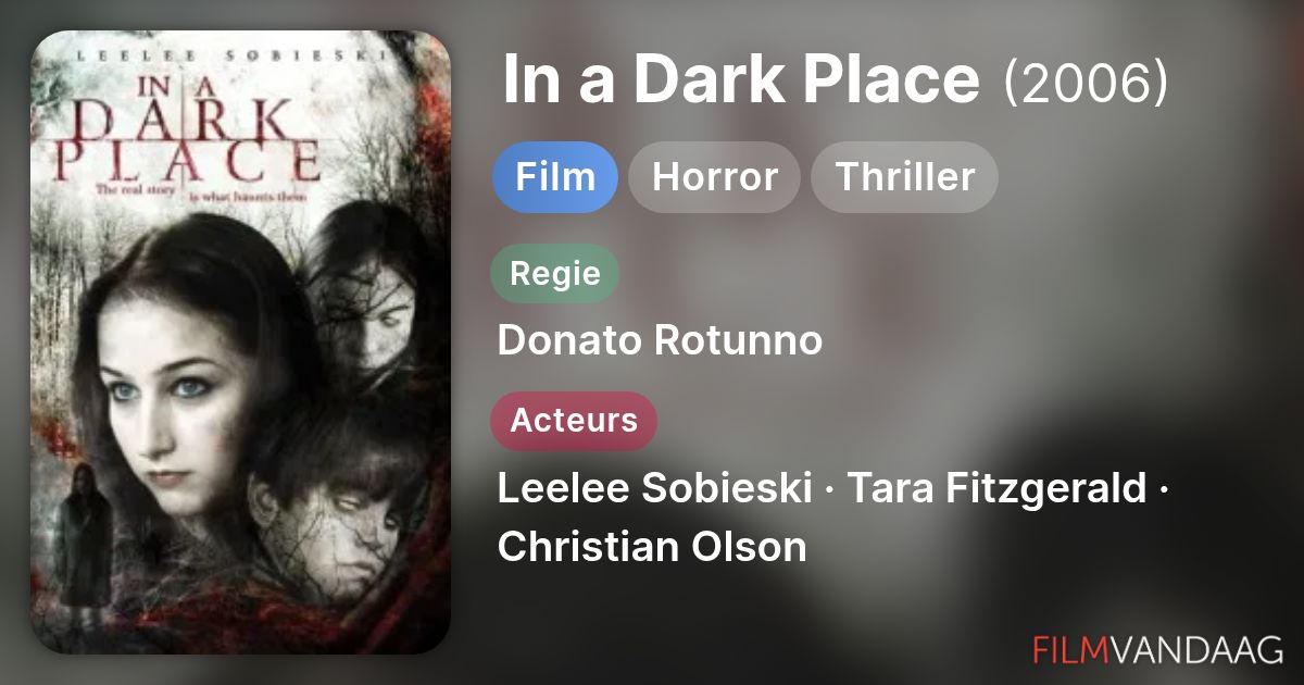 In a Dark Place (film, 2006) - FilmVandaag.nl