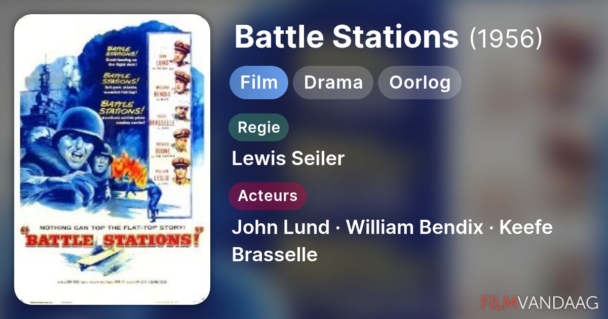 Battle Stations (film, 1956) - FilmVandaag.nl