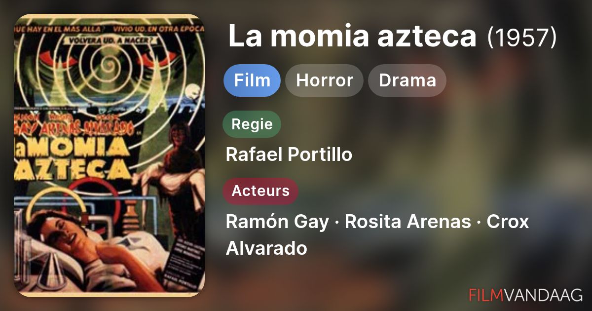 La momia azteca (film, 1957) Nu Online Kijken - FilmVandaag.nl