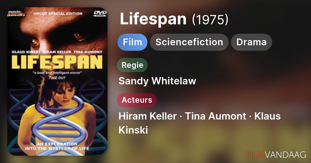 Lifespan (film, 1975) - FilmVandaag.nl