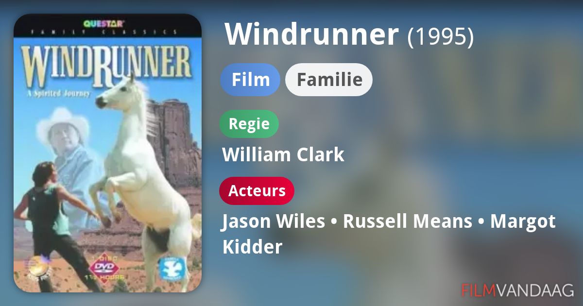 Windrunner (film, 1995) - FilmVandaag.nl