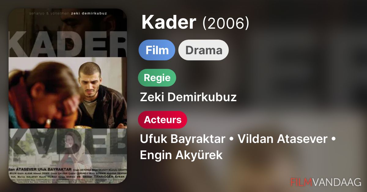 Kader (film, 2006) - FilmVandaag.nl
