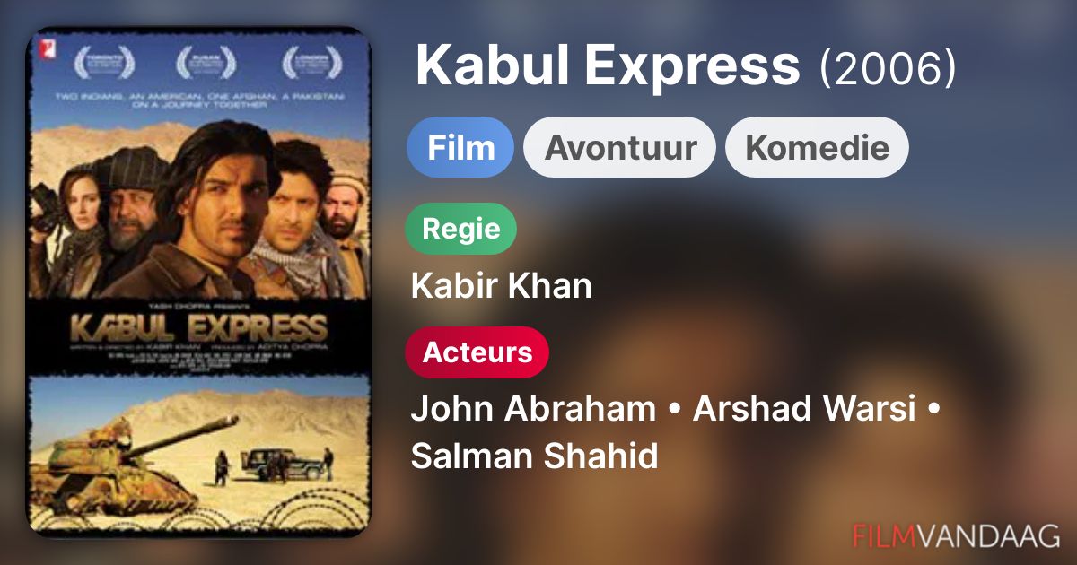 Kabul Express (film, 2006) - FilmVandaag.nl