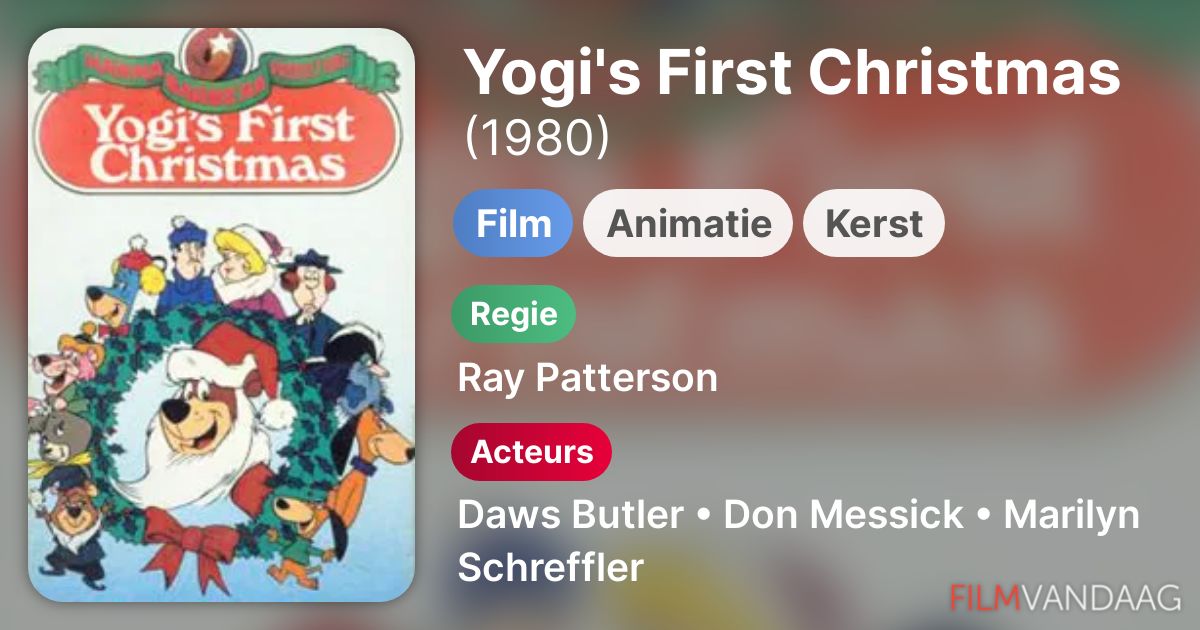 Yogi's First Christmas (film, 1980) - FilmVandaag.nl
