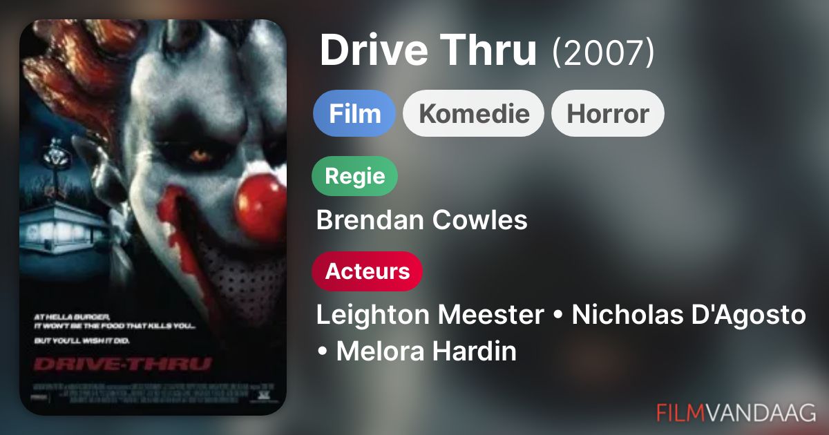 Drive Thru (film, 2007) - FilmVandaag.nl