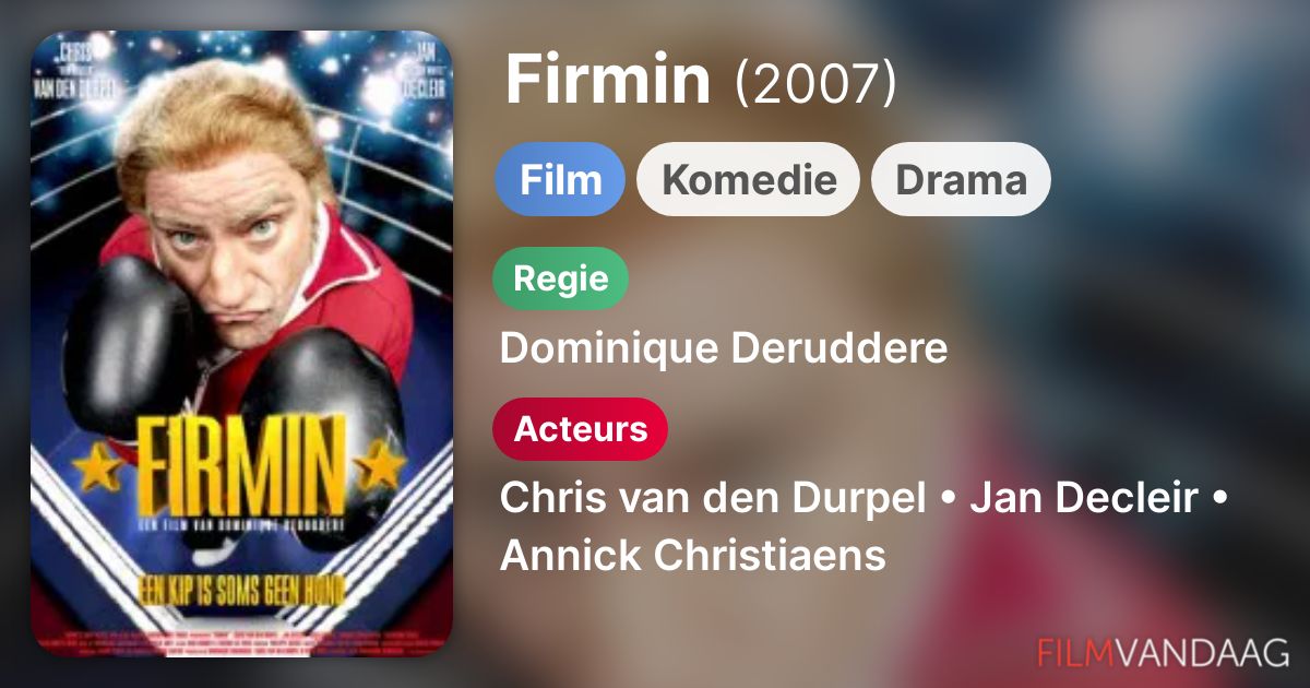 Firmin (film, 2007) Nu Online Kijken - FilmVandaag.nl