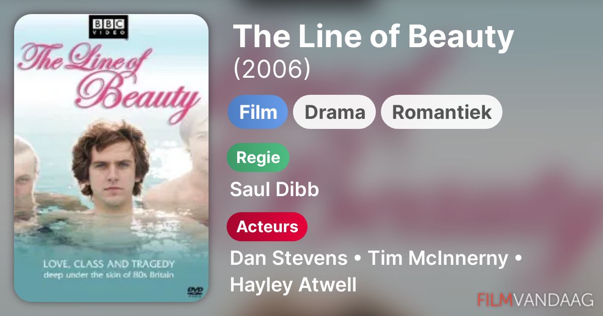 The Line of Beauty (film, 2006) - FilmVandaag.nl