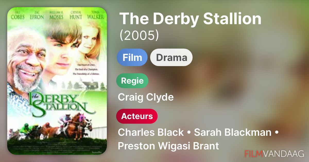 The Derby Stallion (film, 2005) - FilmVandaag.nl