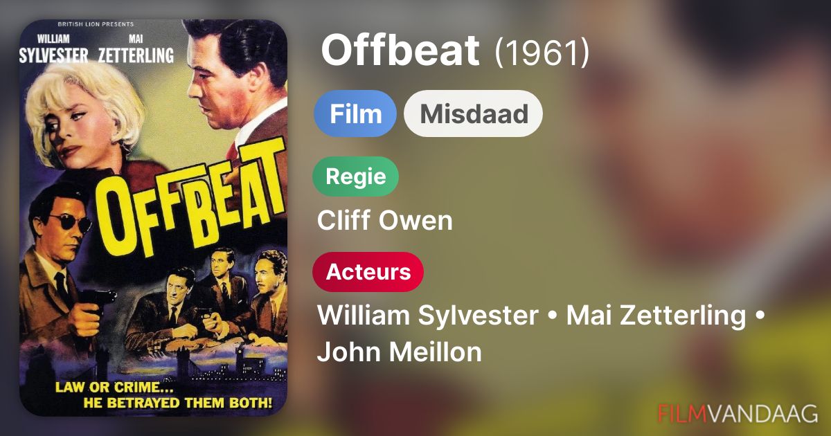 Offbeat (film, 1961) - FilmVandaag.nl