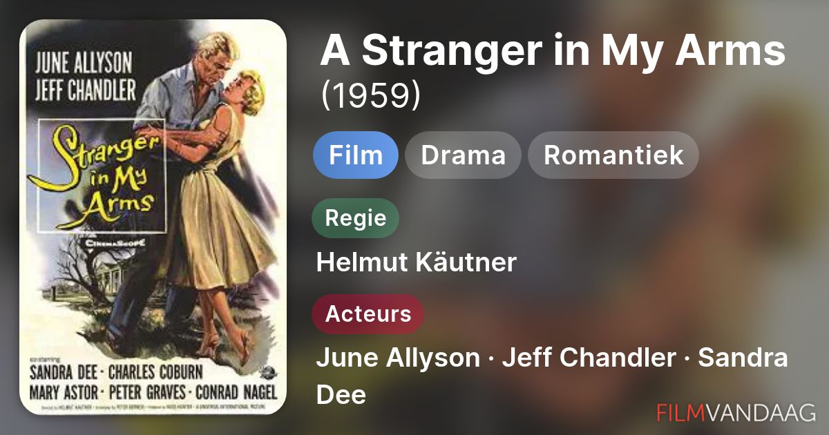 A Stranger in My Arms (film, 1959) - FilmVandaag.nl