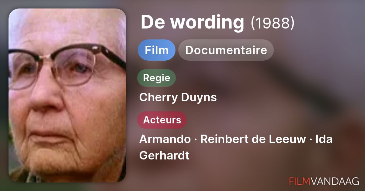 De wording (film, 1988) - FilmVandaag.nl