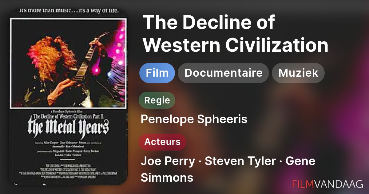 The Decline of Western Civilization Part II: The Metal Years (film ...