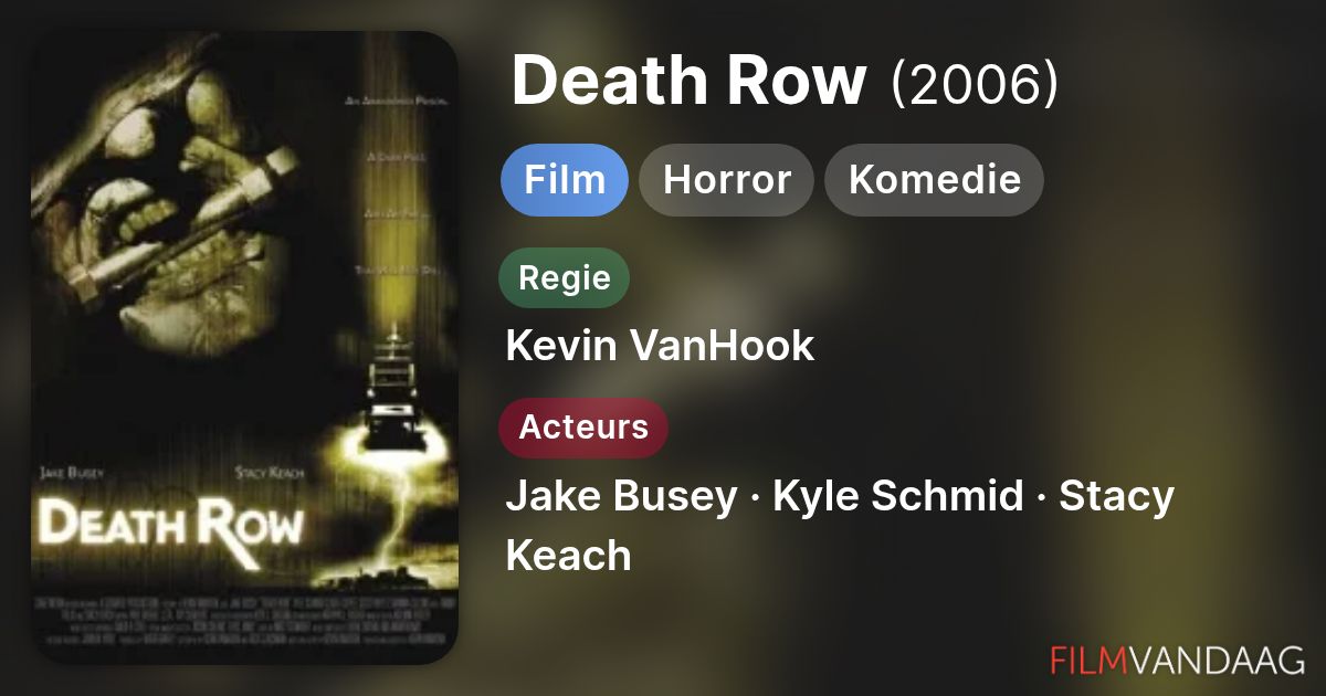 Death Row (film, 2006) - FilmVandaag.nl