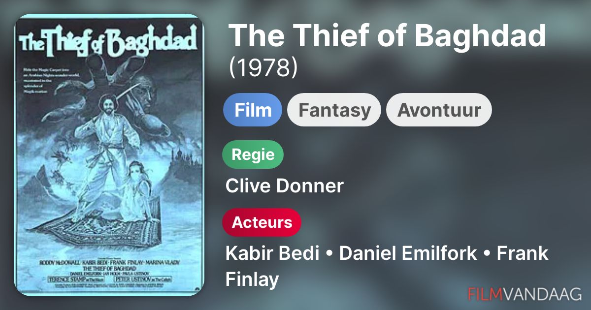The Thief of Baghdad (film, 1978) - FilmVandaag.nl