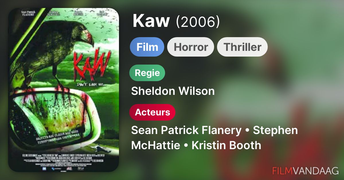 Kaw (film, 2007) kopen op dvd of blu-ray - FilmVandaag.nl