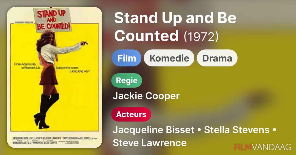 Stand Up and Be Counted (film, 1972) - FilmVandaag.nl