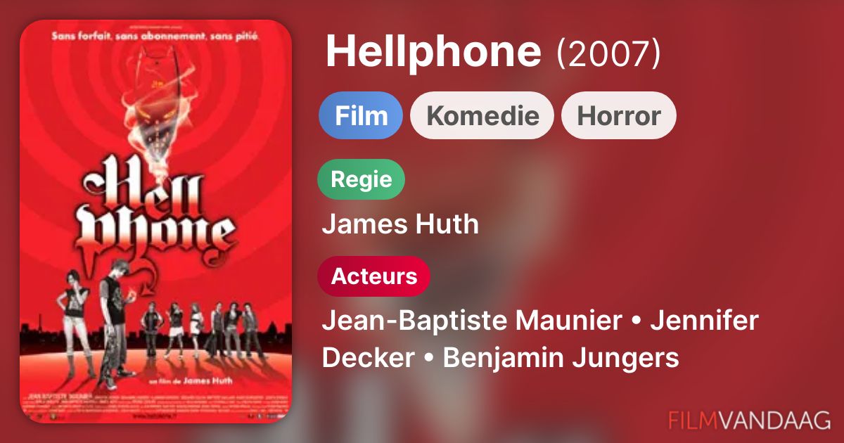 Hellphone (film, 2007) - FilmVandaag.nl