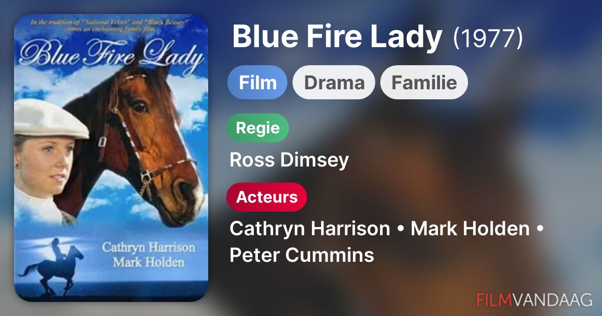 Blue Fire Lady (film, 1977) - FilmVandaag.nl