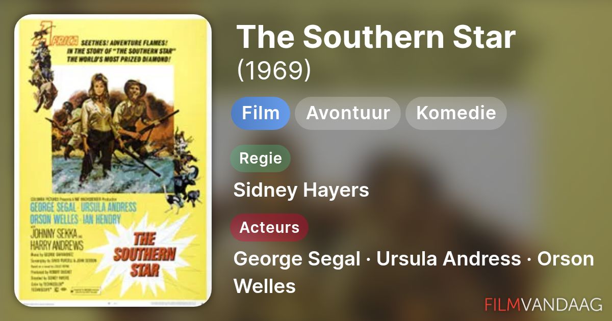 The Southern Star (film, 1969) - FilmVandaag.nl