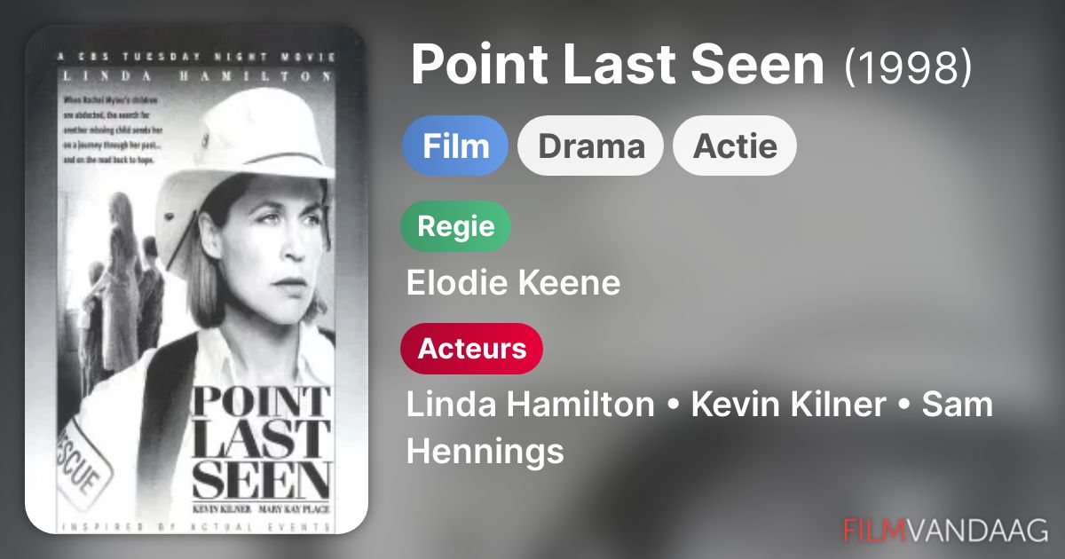 Point Last Seen (film, 1998) - FilmVandaag.nl
