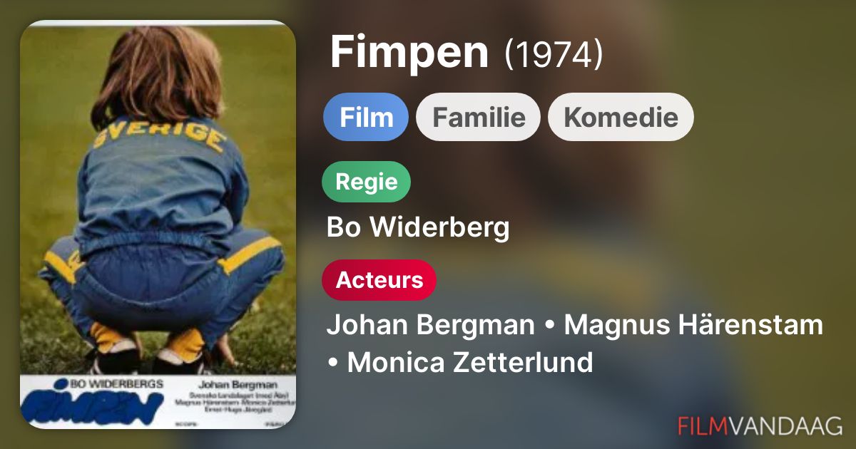 Fimpen (film, 1974) - FilmVandaag.nl