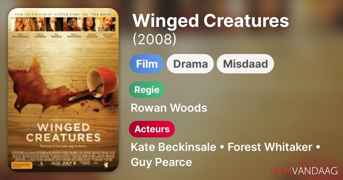 Winged Creatures (film, 2008) - FilmVandaag.nl